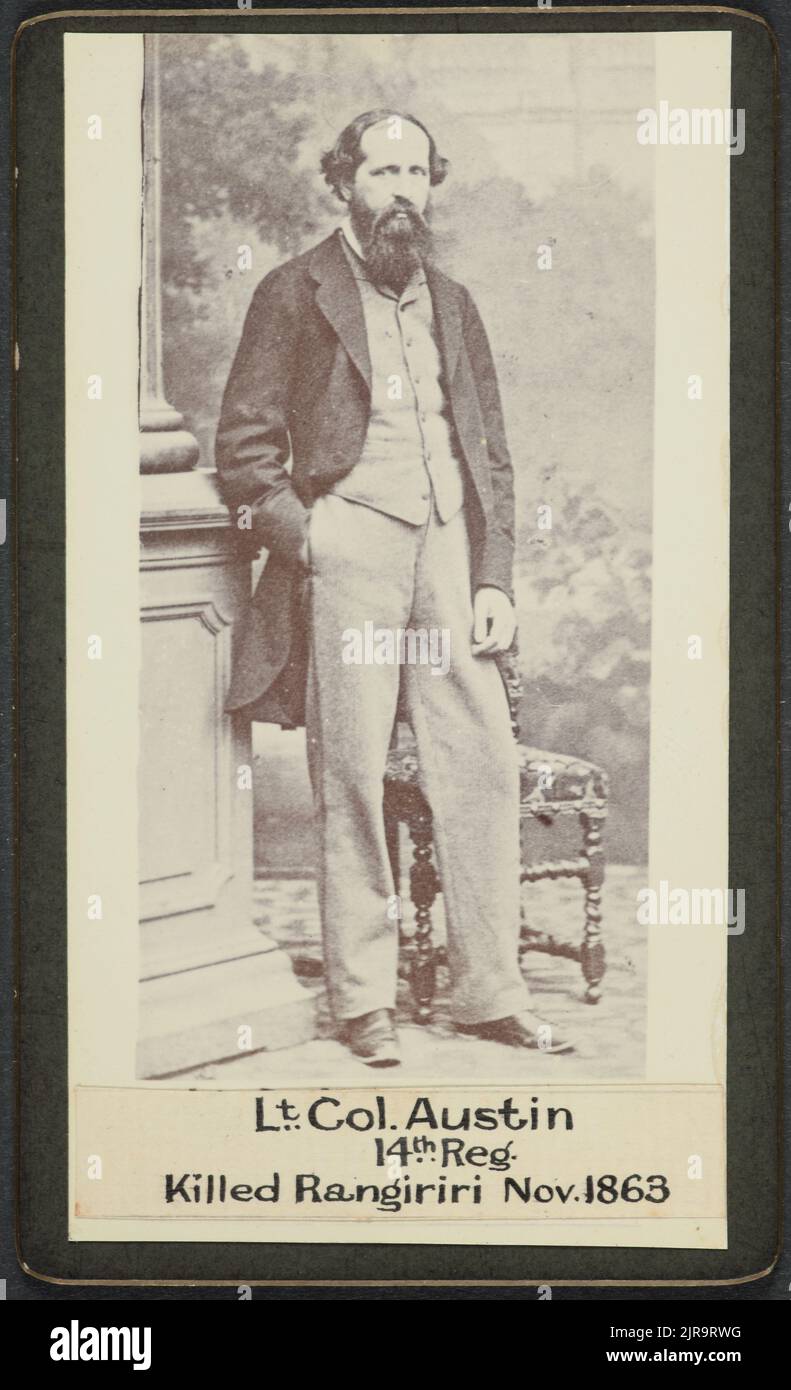 14th reg lt col austin hi-res stock photography and images - Alamy