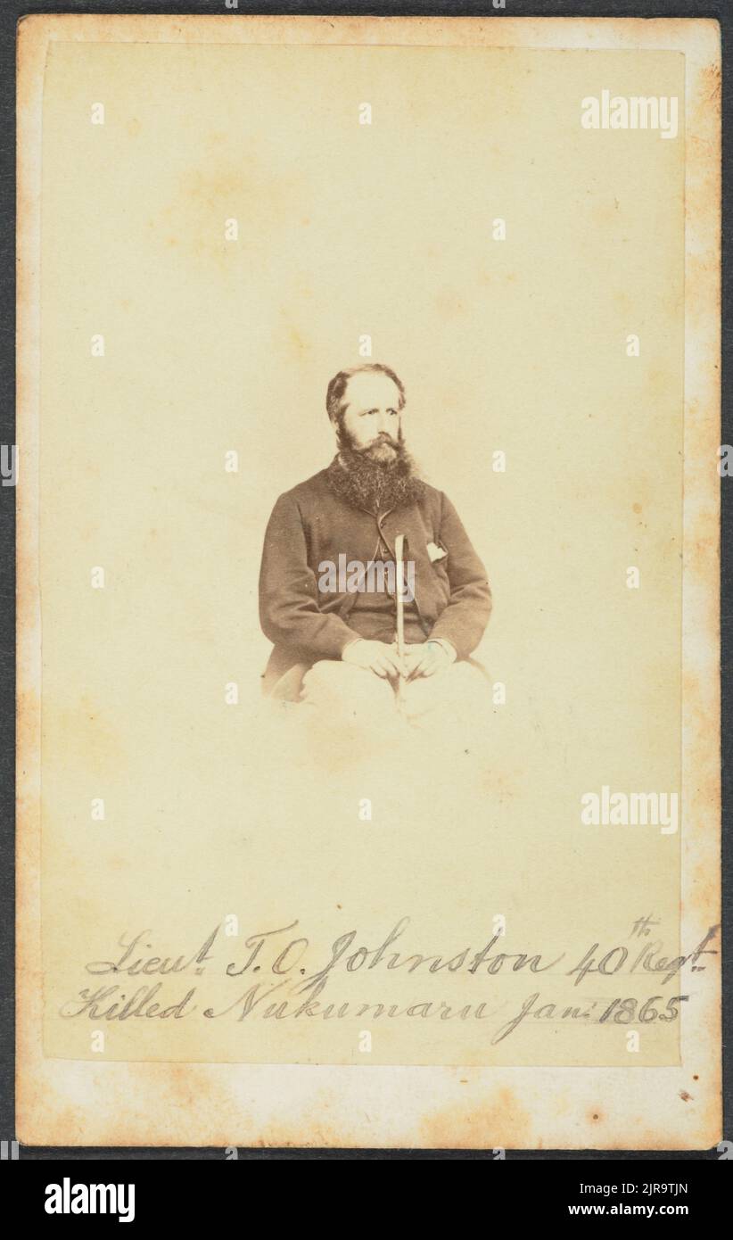 40th reg killed nukumaru 1865 lieu hi-res stock photography and images ...