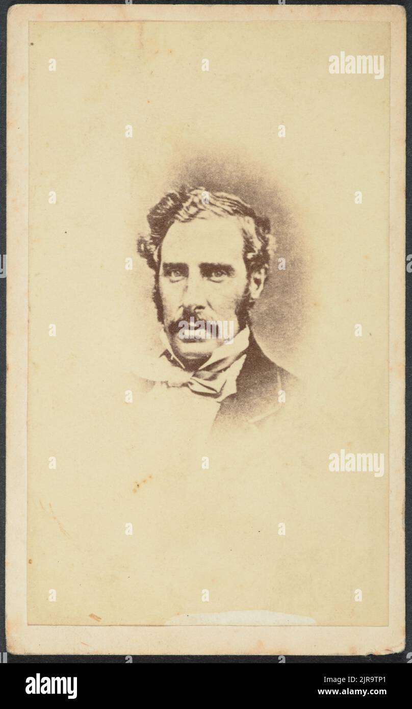 Sir George Grey, Governor, circa 1870, New Zealand, by Hartley Webster ...