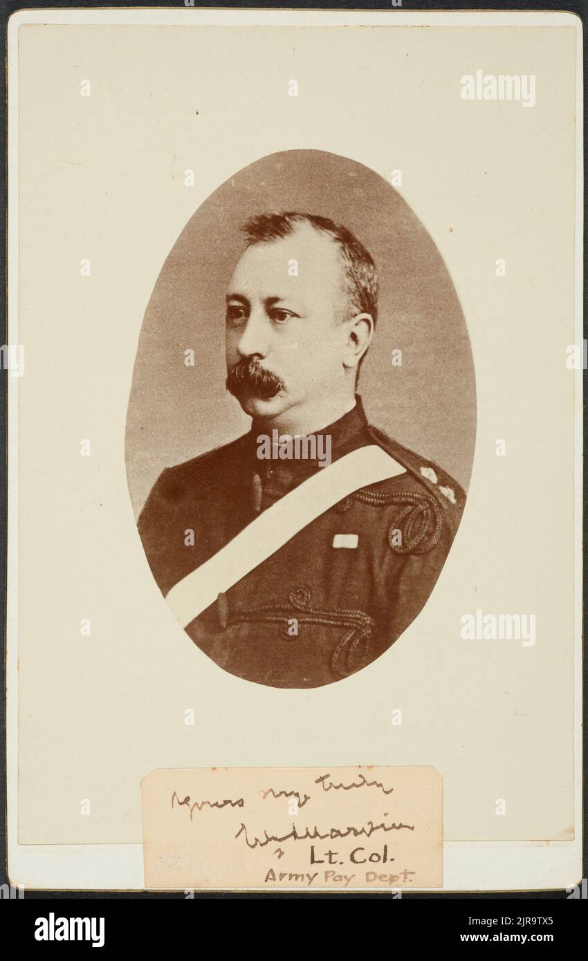 Marvin, Lyt-Col. W, circa 1860, maker unknown Stock Photo - Alamy