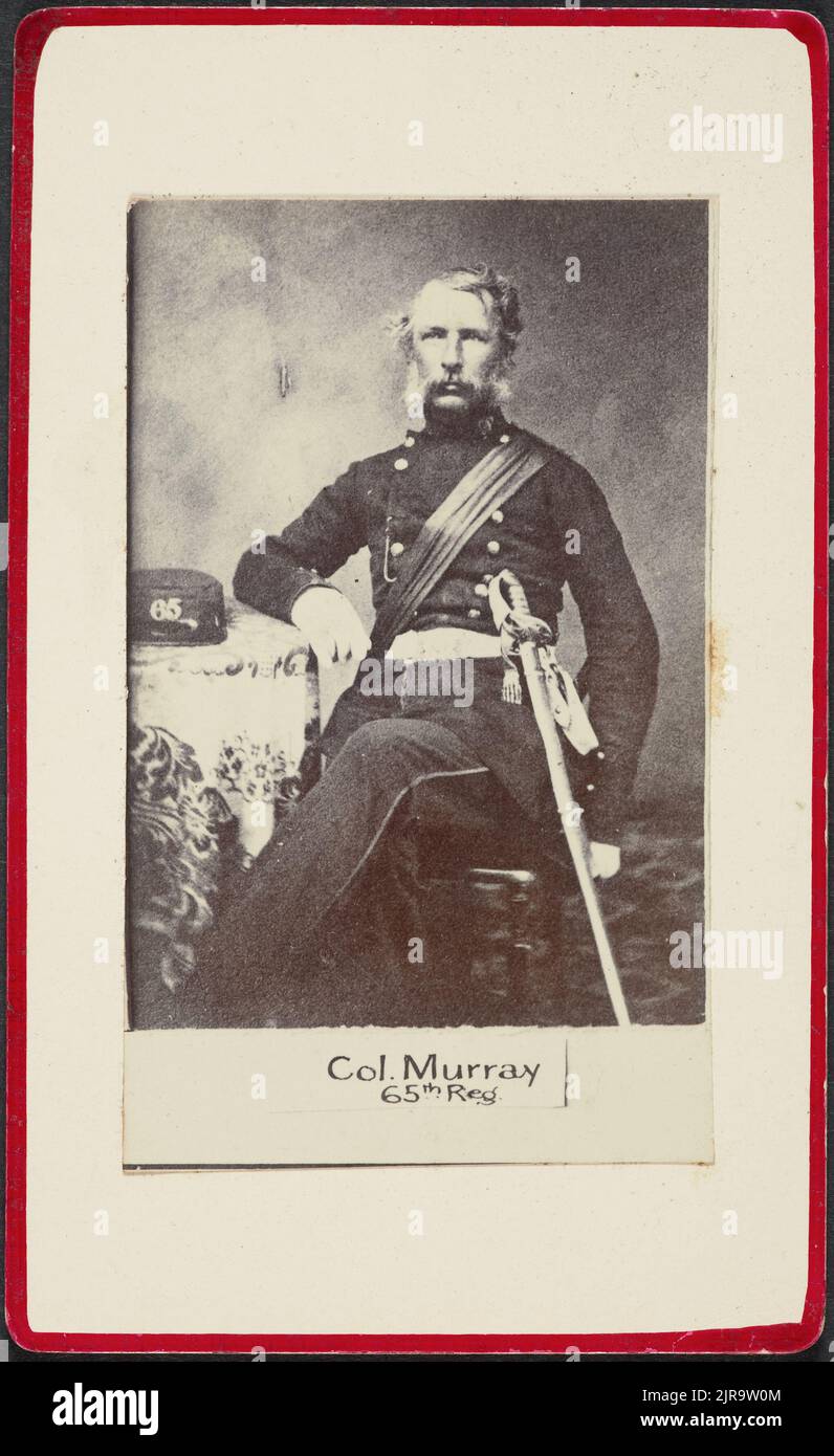 Colonel Murray, 65th reg., circa 1900, by William Francis Gordon Stock ...