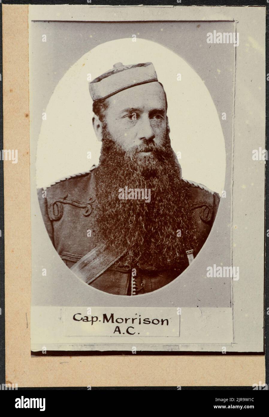 Captain Morrison, circa 1900, by William Francis Gordon Stock Photo - Alamy
