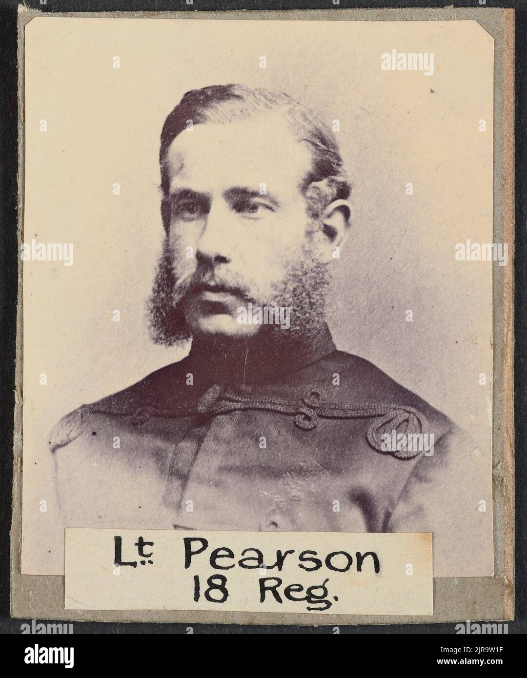 Lieutenant Pearson, 18th Regiment, circa 1900, by William Francis ...