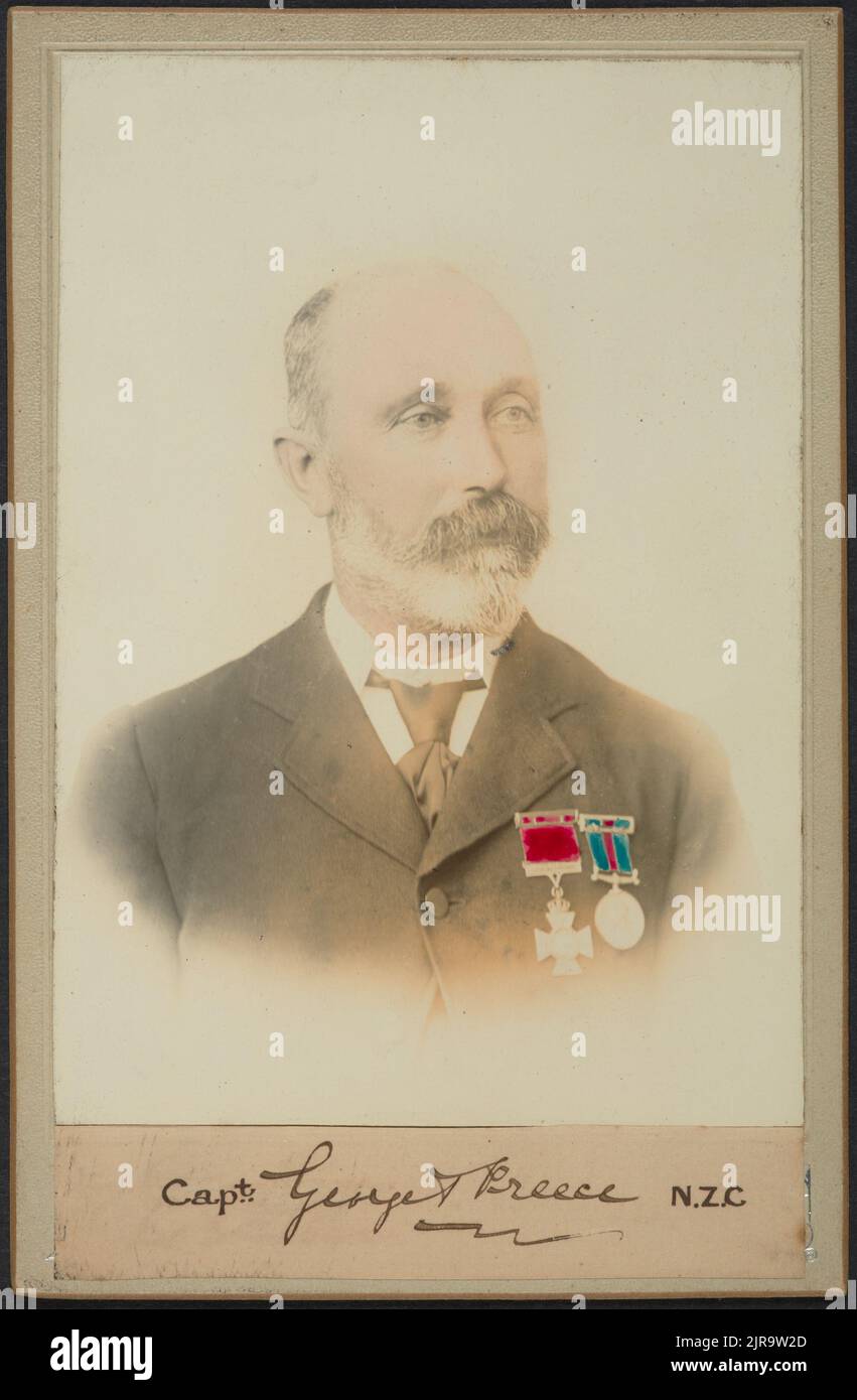 N z c captain george preece hi-res stock photography and images - Alamy