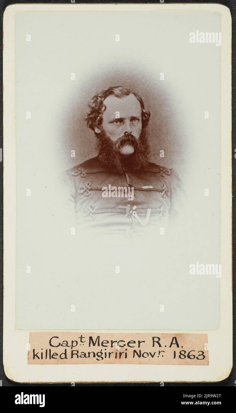 Captain Mercer, about 1860, circa 1900, by William Francis Gordon Stock ...