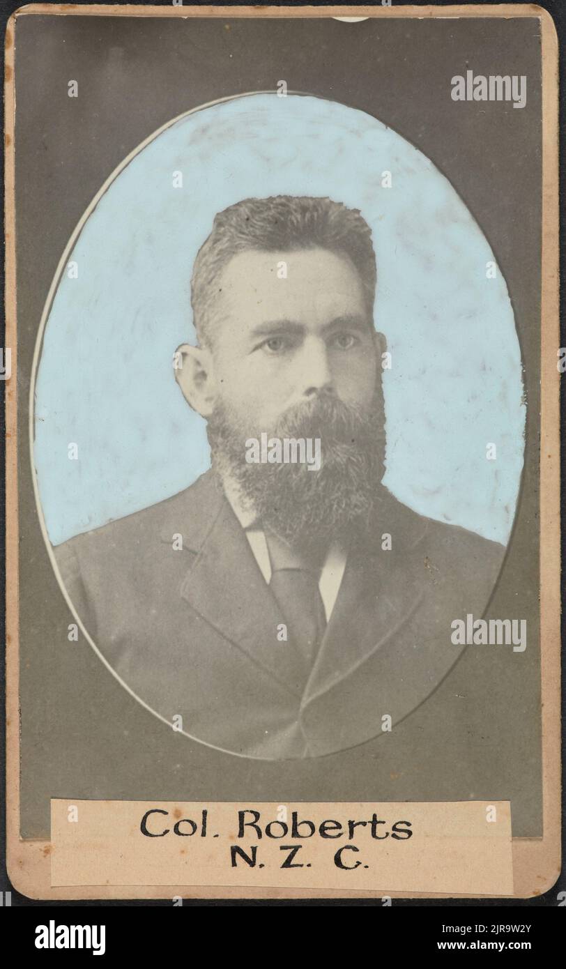 Col. Roberts N.Z.C., circa 1860, maker unknown Stock Photo - Alamy