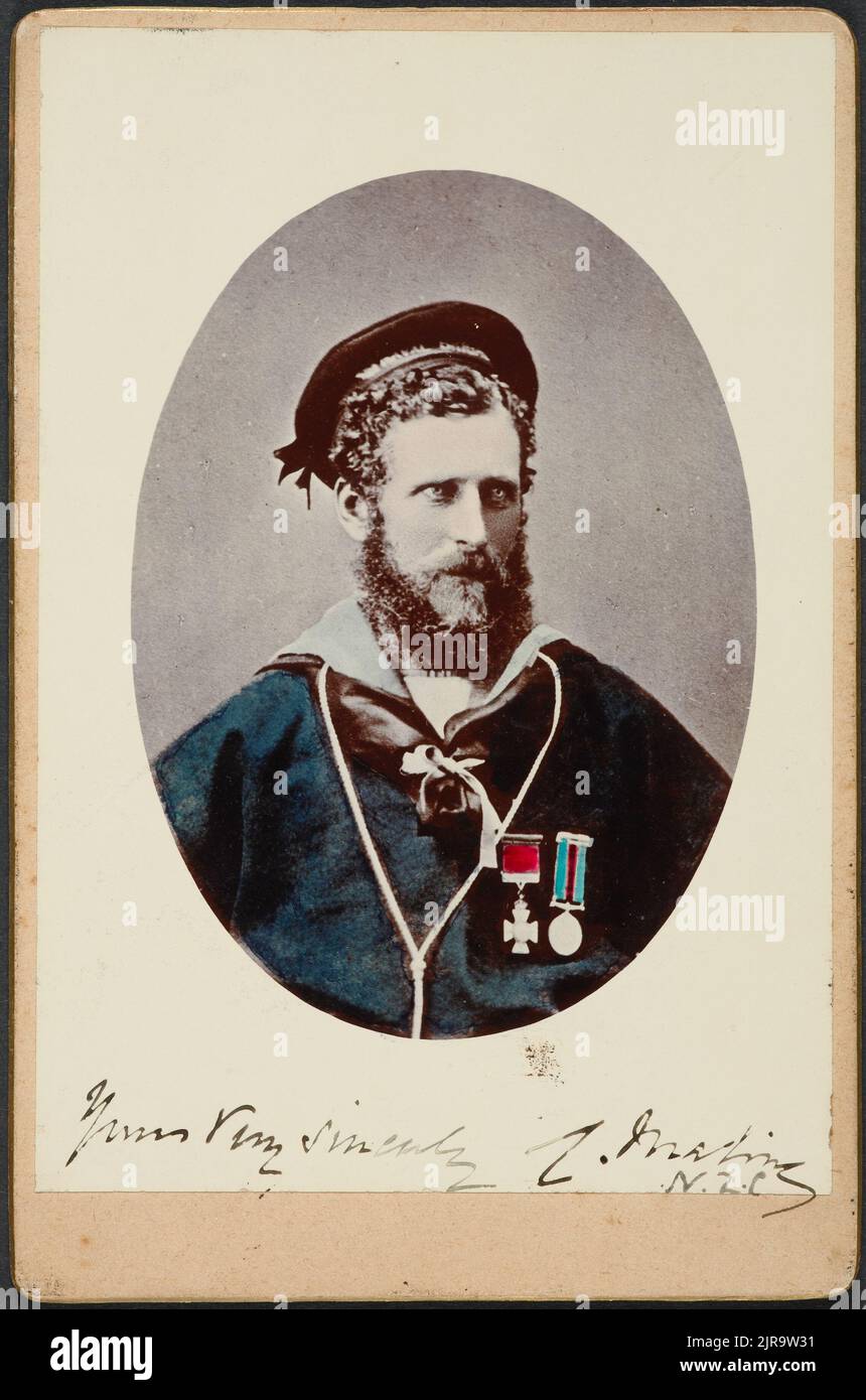 Sergeant Christopher Louis Maling, N.Z.C., circa 1860, maker unknown ...