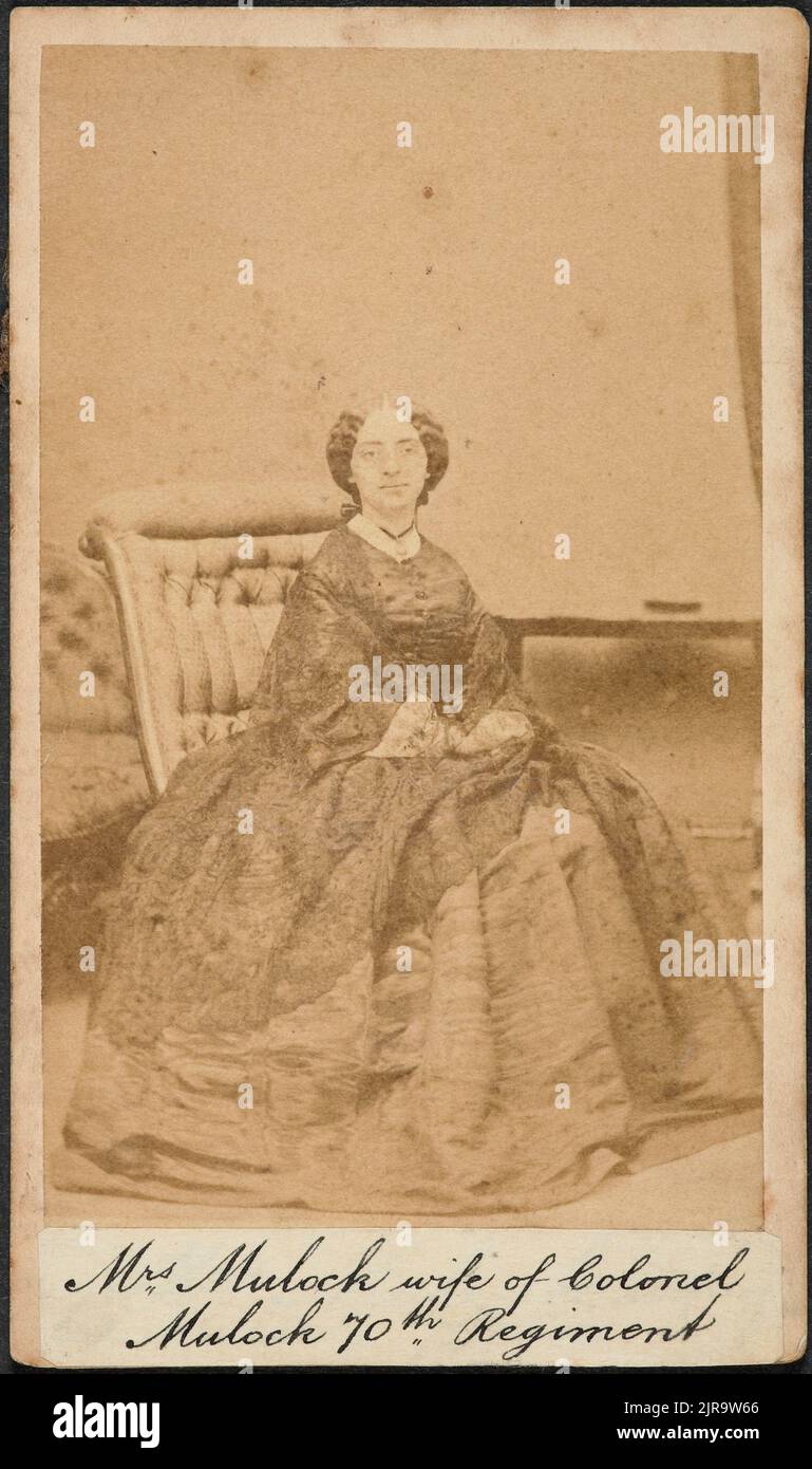 Wife of colonel mulock hi-res stock photography and images - Alamy