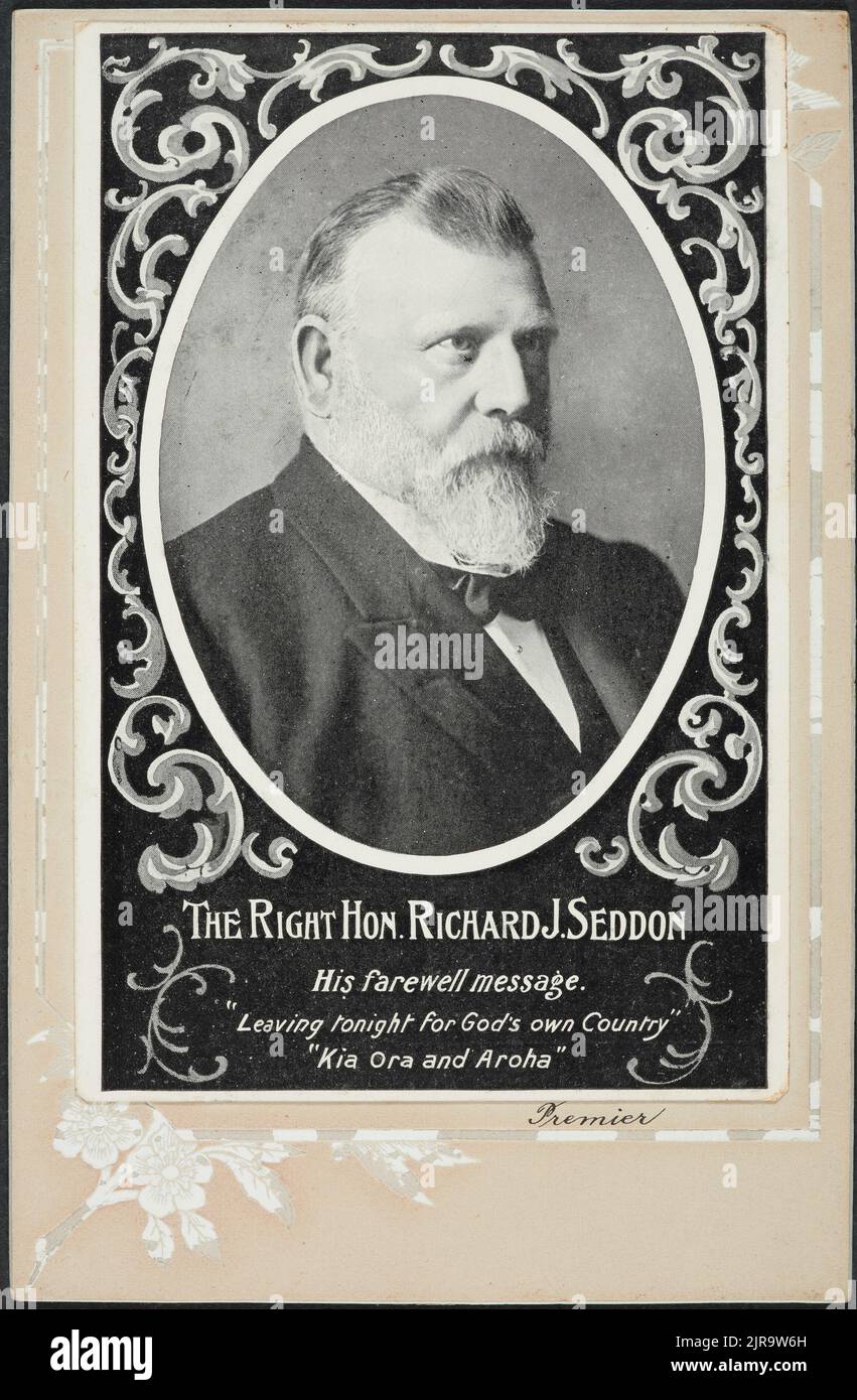 Richard seddon hi-res stock photography and images - Alamy