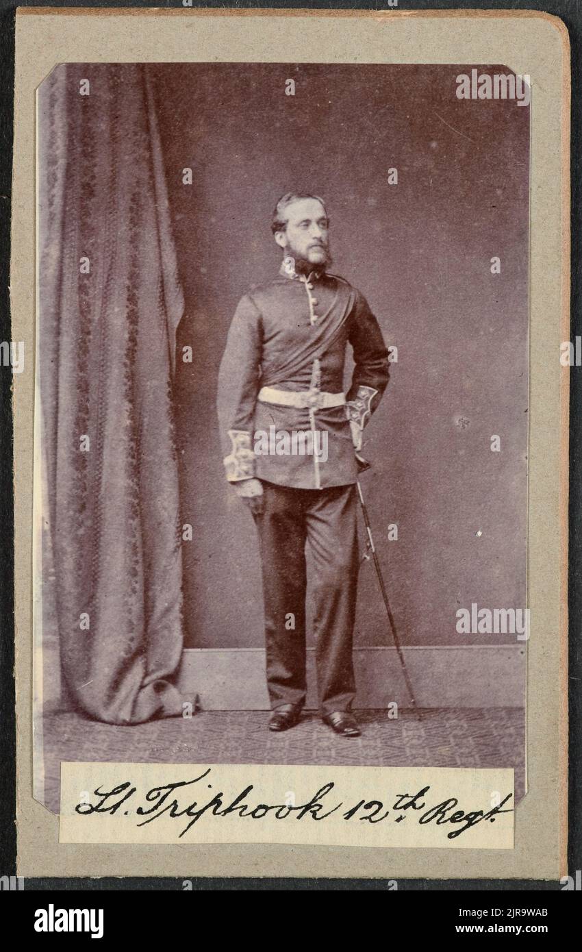 Lt. Triphook, 12th regiment, circa 1900, by William Francis Gordon ...