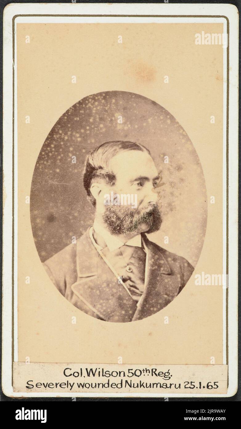 Colonel W. H. Wilson, 50th Reg., circa 1860, United Kingdom, by John ...
