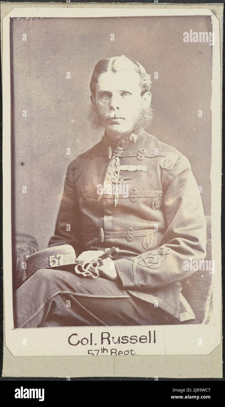 Russell, Col., circa 1860, maker unknown Stock Photo - Alamy