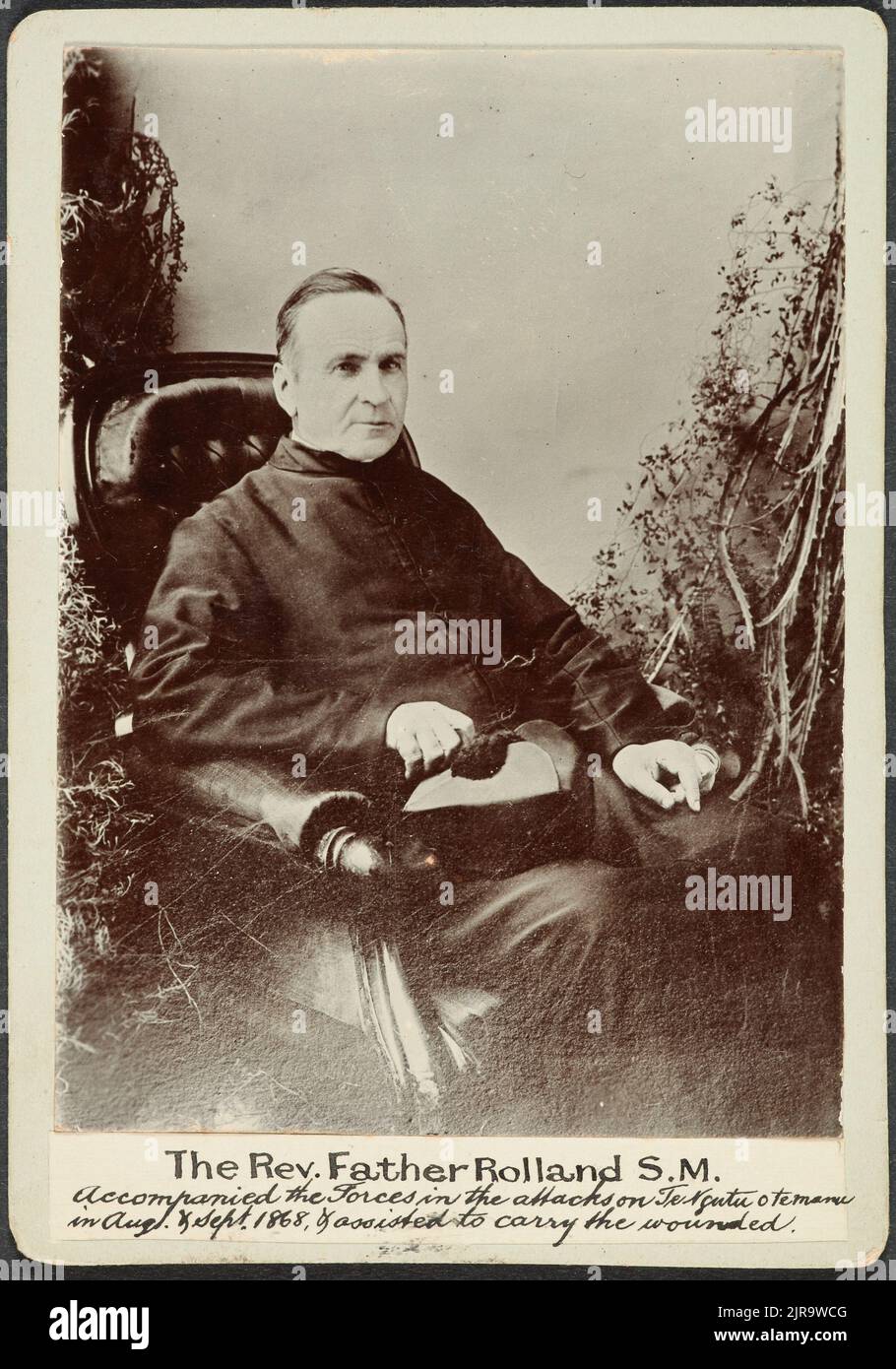 Rolland, Father. S.M., circa 1860, maker unknown Stock Photo - Alamy