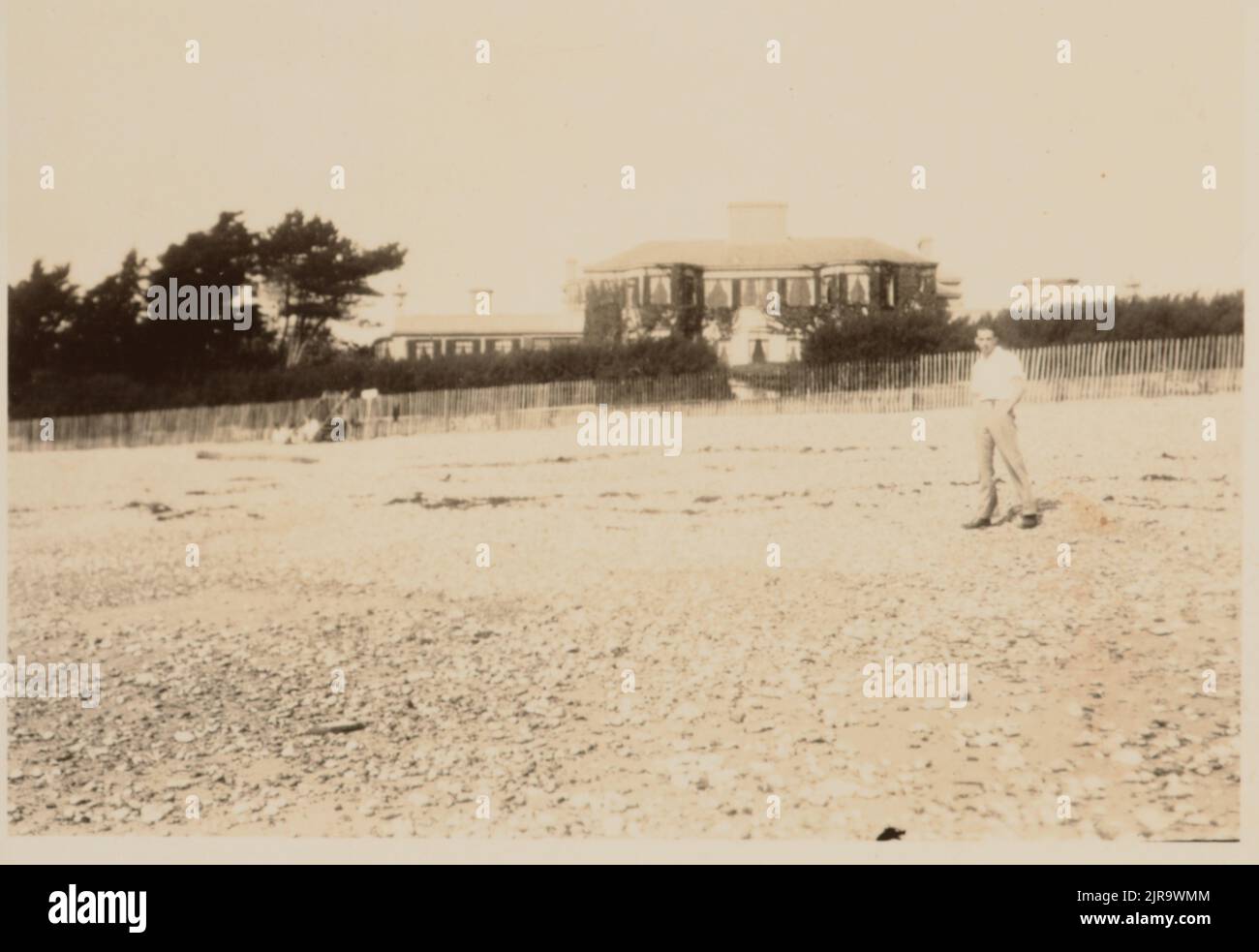 Beachfront and Craigwell House, Bognor Regis, September 1932, Bognor ...
