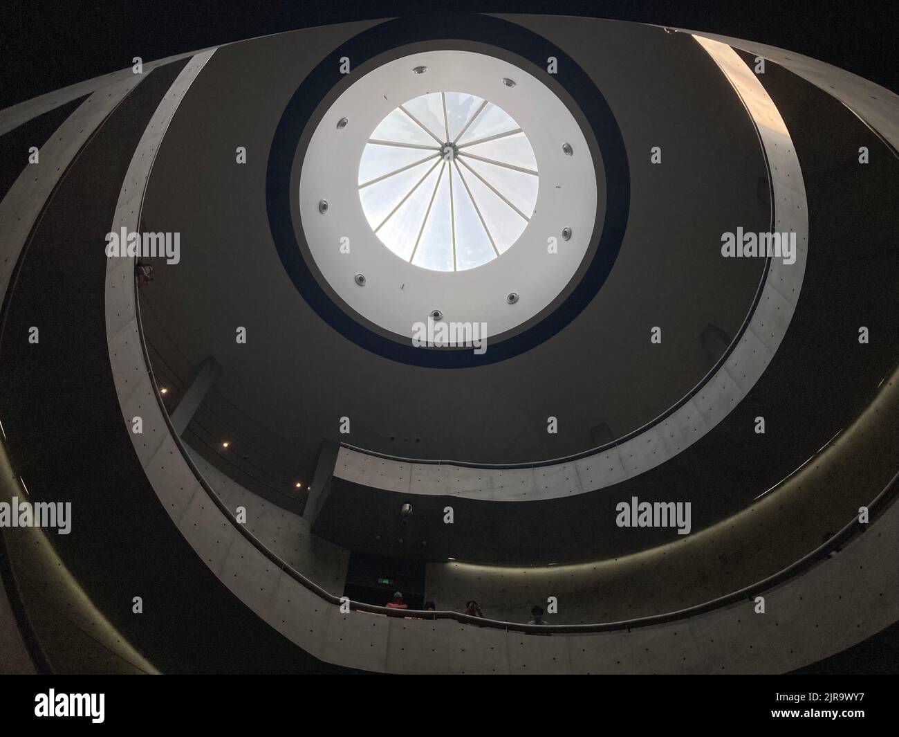 An interior of He Art Museum Stock Photo - Alamy