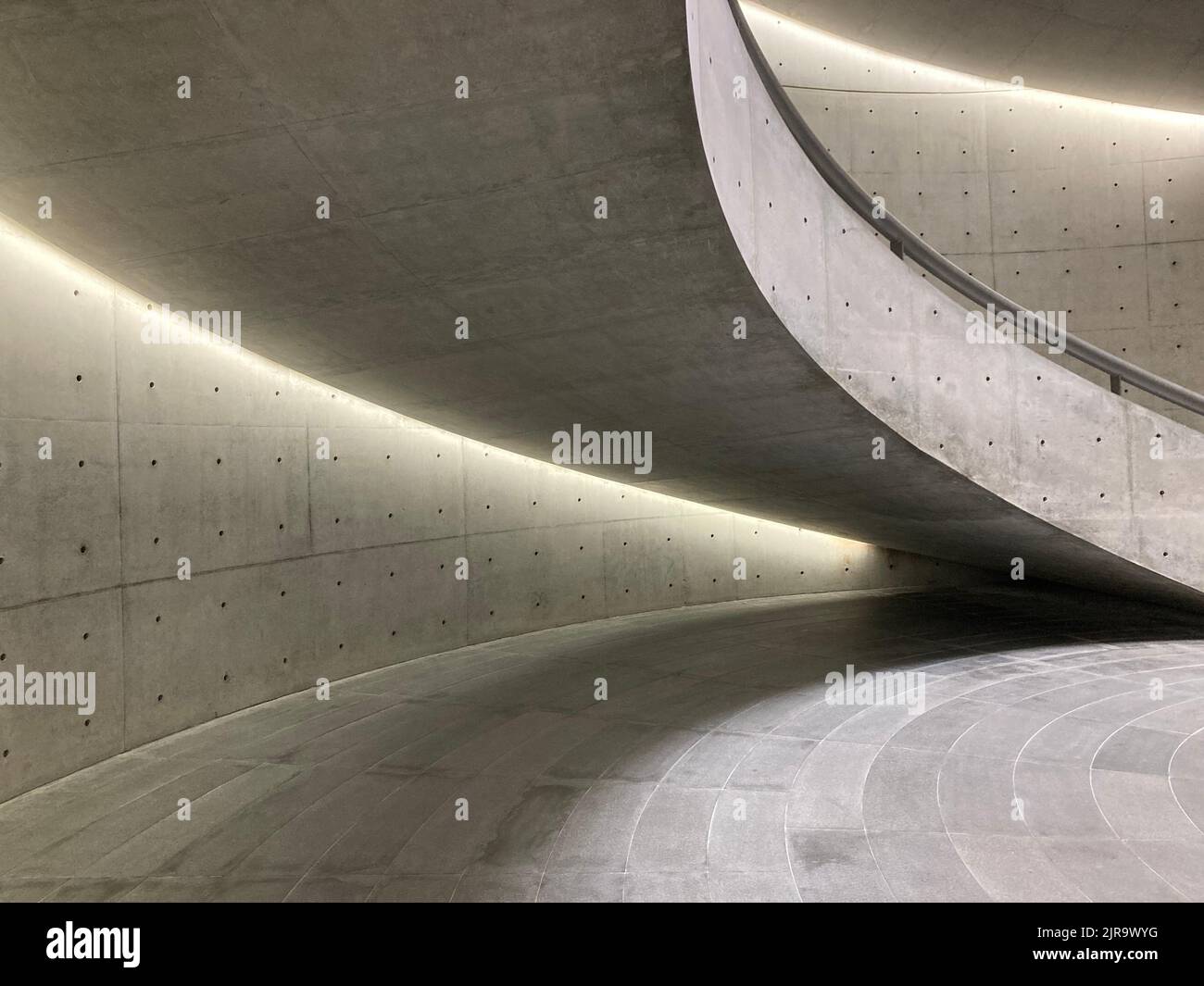 An interior of He Art Museum Stock Photo - Alamy