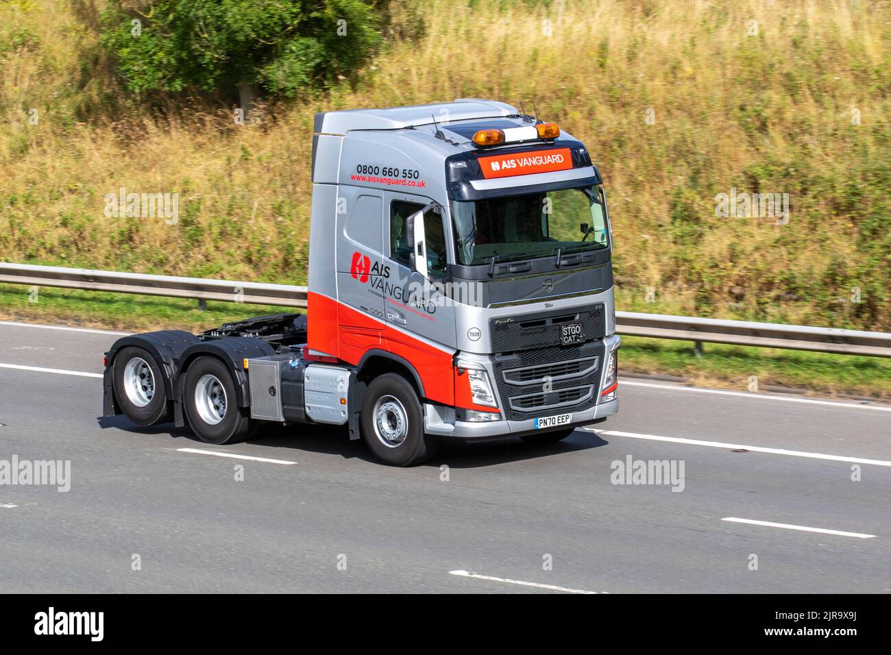 AIS VANGUARD, industrial machinery movers. 2021 Volvo FH500 6X2R PA ...