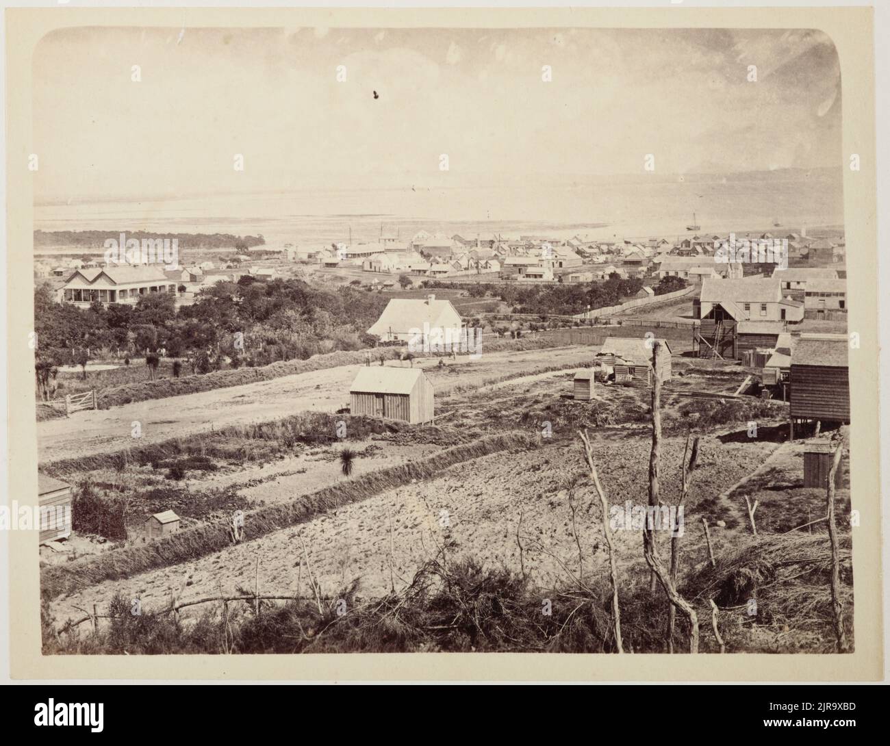 View of Shortland from the Hape Ranges. From the album: Views of the ...