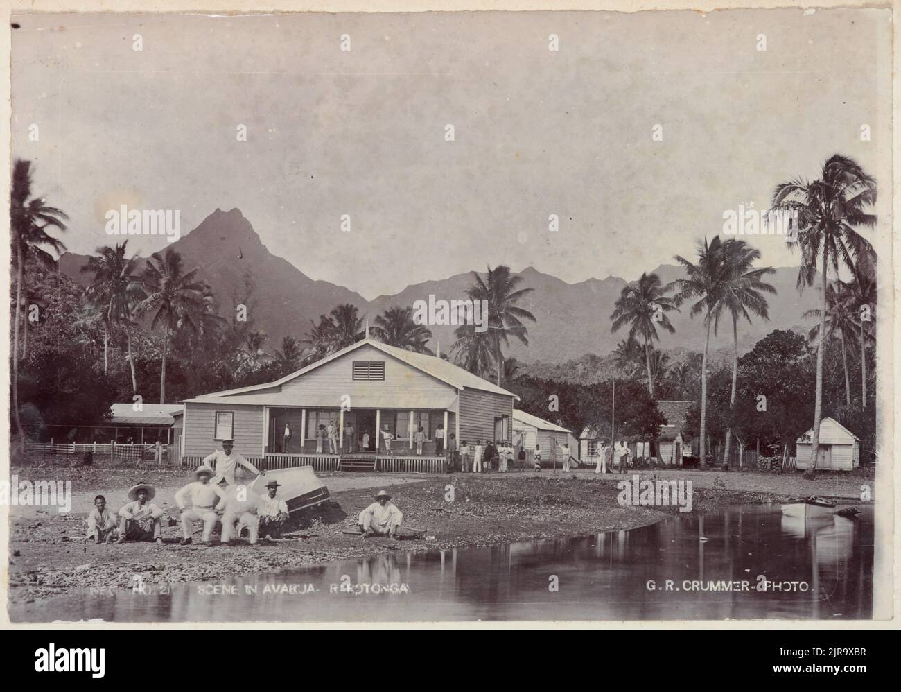 Cook islands scene in avarua hi-res stock photography and images - Alamy