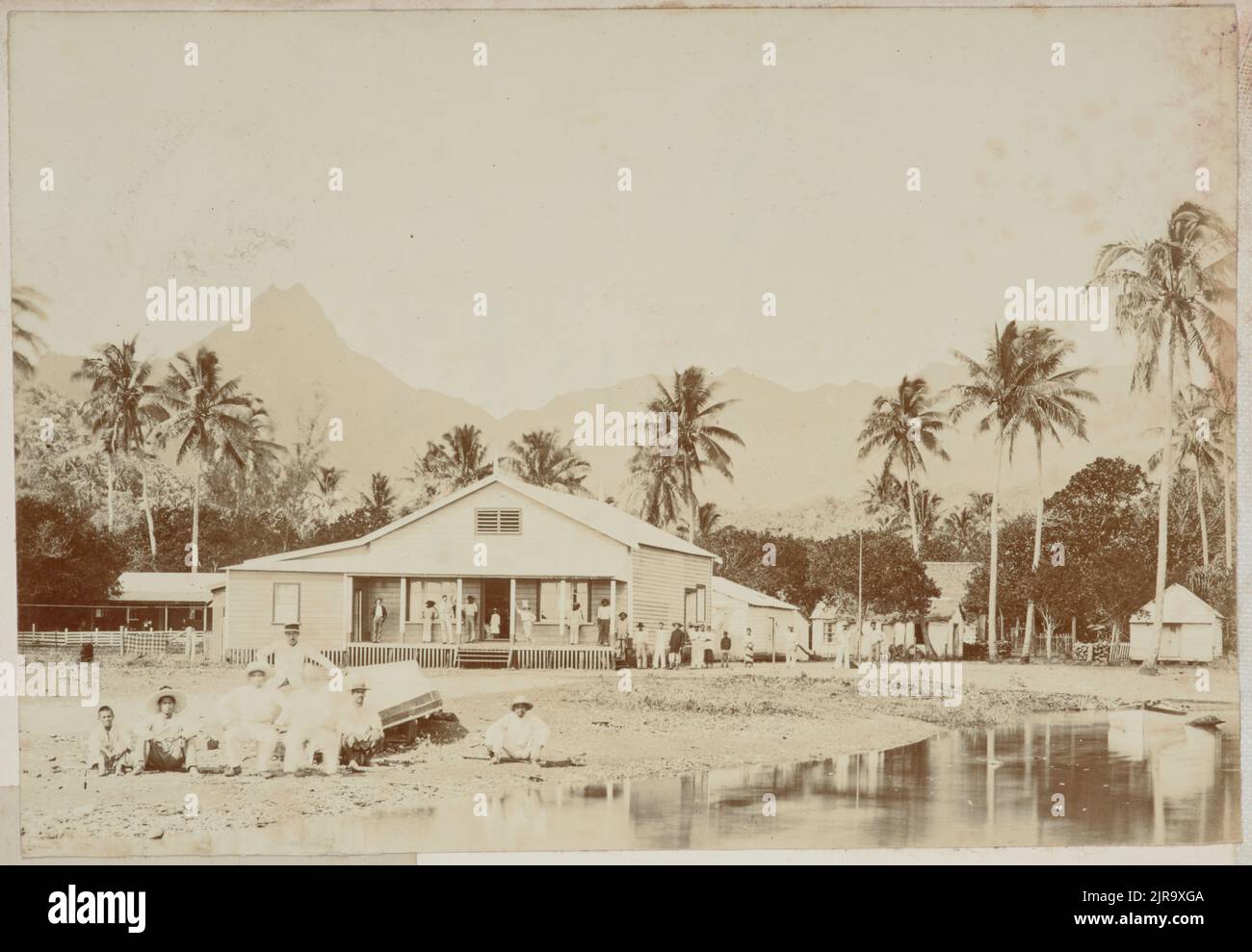 Cook islands scene in avarua hi-res stock photography and images - Alamy