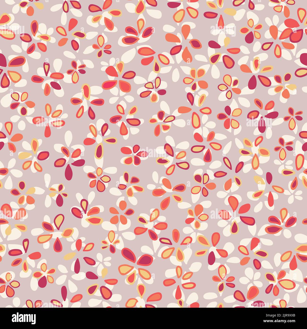 Ditsy floral print seamless pattern. Vector ditsy stock illustration. Good for fashion, fabric ...
