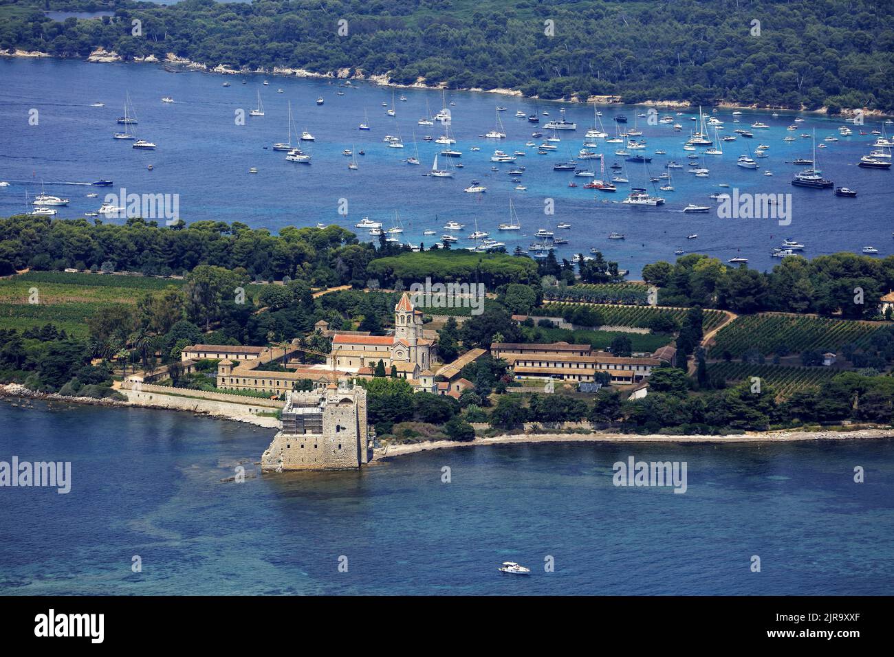 Alpes-Maritimes department (south-eastern France): the Lerins Islands ...
