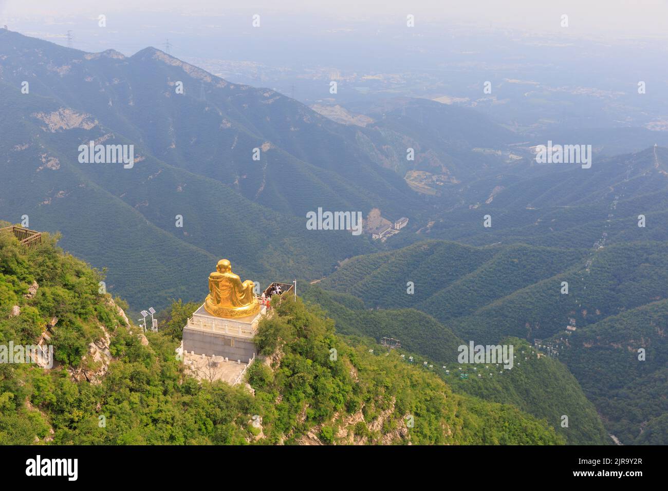 China Beijing Qianling Mountain Summer Day View Stock Photo - Alamy