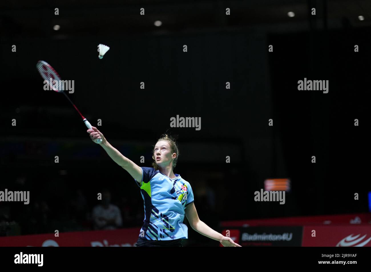 Tokyo, Japan. 23rd Aug, 2022. Line Christophersen of Denmark competes ...