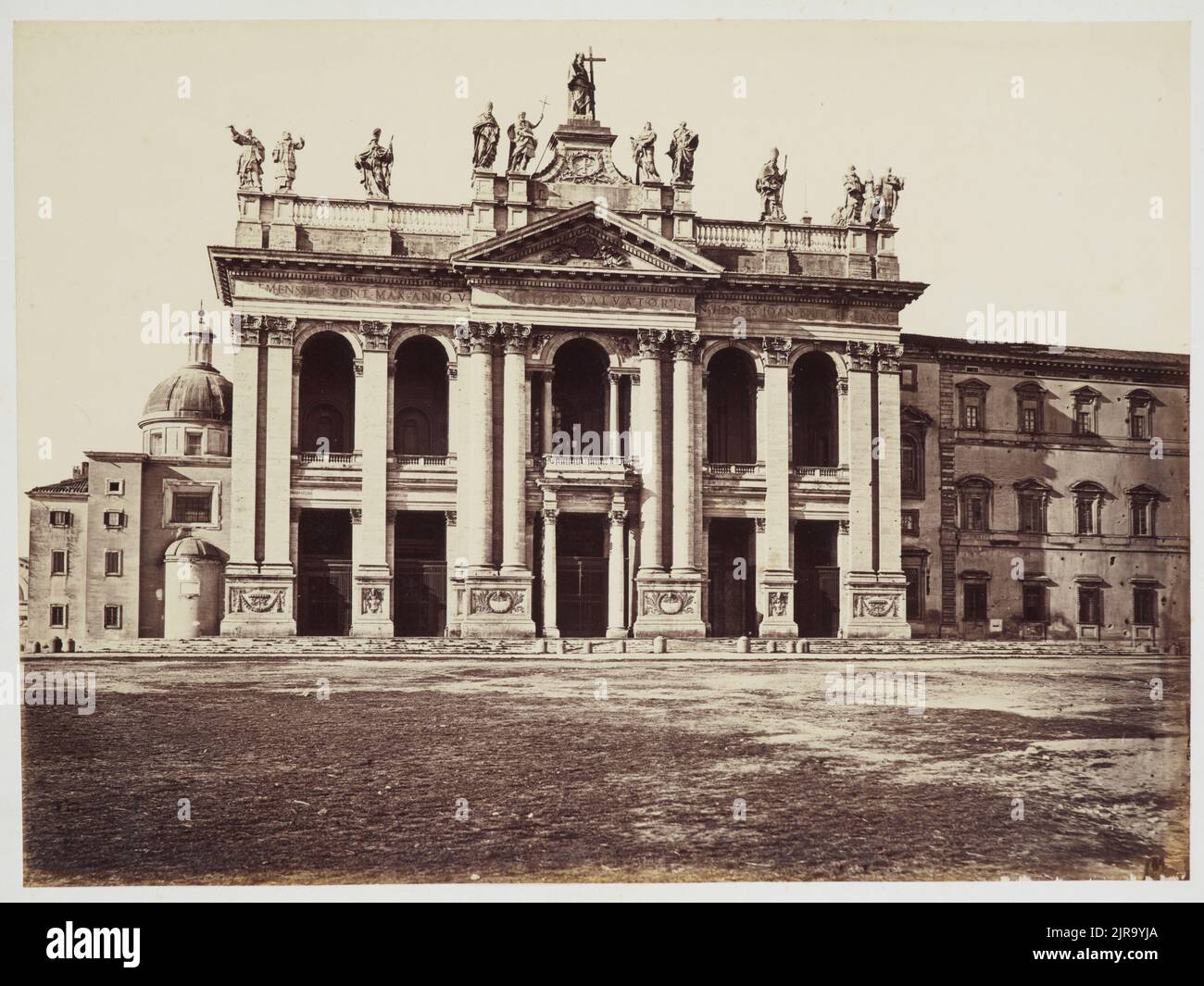 St Johns Church, 1860-1880, by Gioacchino Altobelli Stock Photo - Alamy