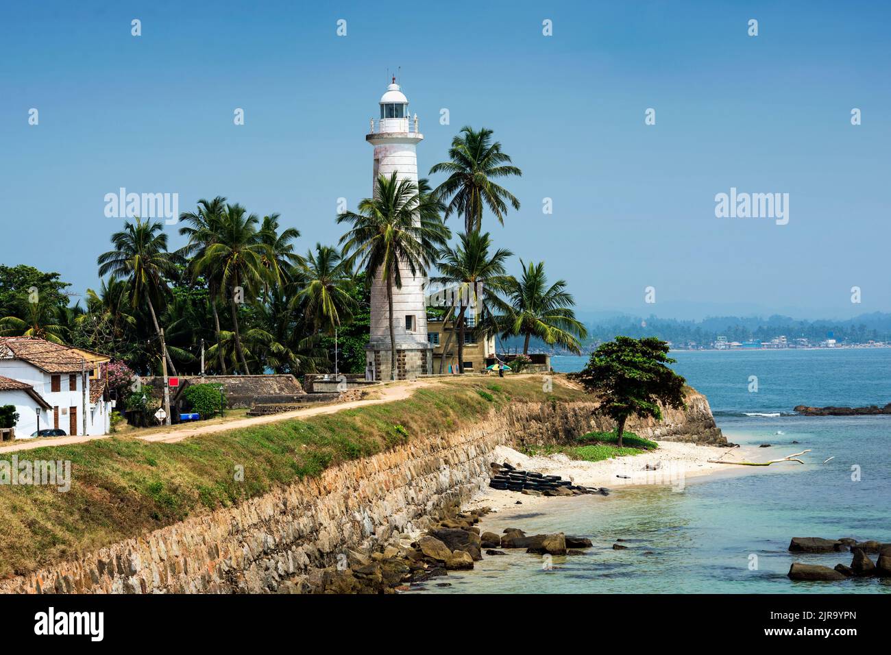 The Galle Lighthouse is an onshore lighthouse at Galle Fort, Galle ...