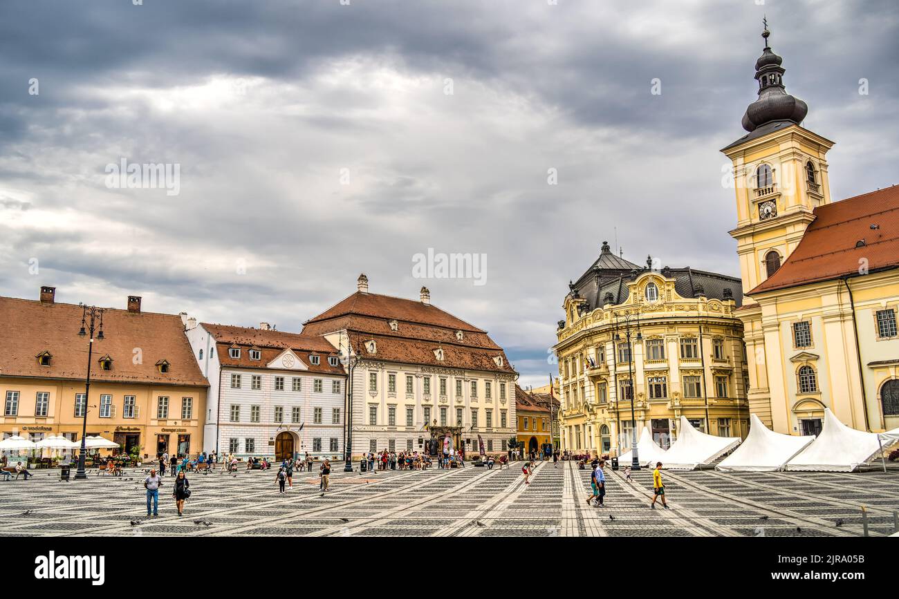 Sibiu landmarks hi-res stock photography and images - Alamy