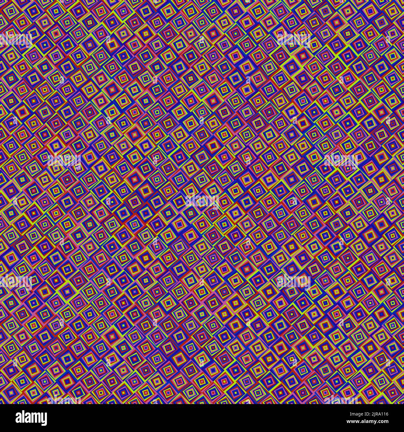 Colorised Rhombuses tiles tessellation pattern illustration Stock ...