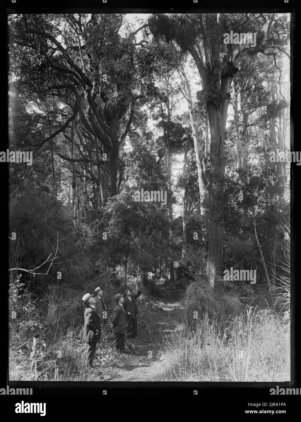 Group people on path Black and White Stock Photos & Images - Alamy