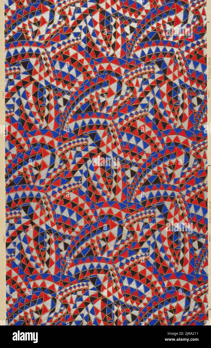 Wrapping paper, 1933, maker unknown. Walter C Cook Decorative Art ...