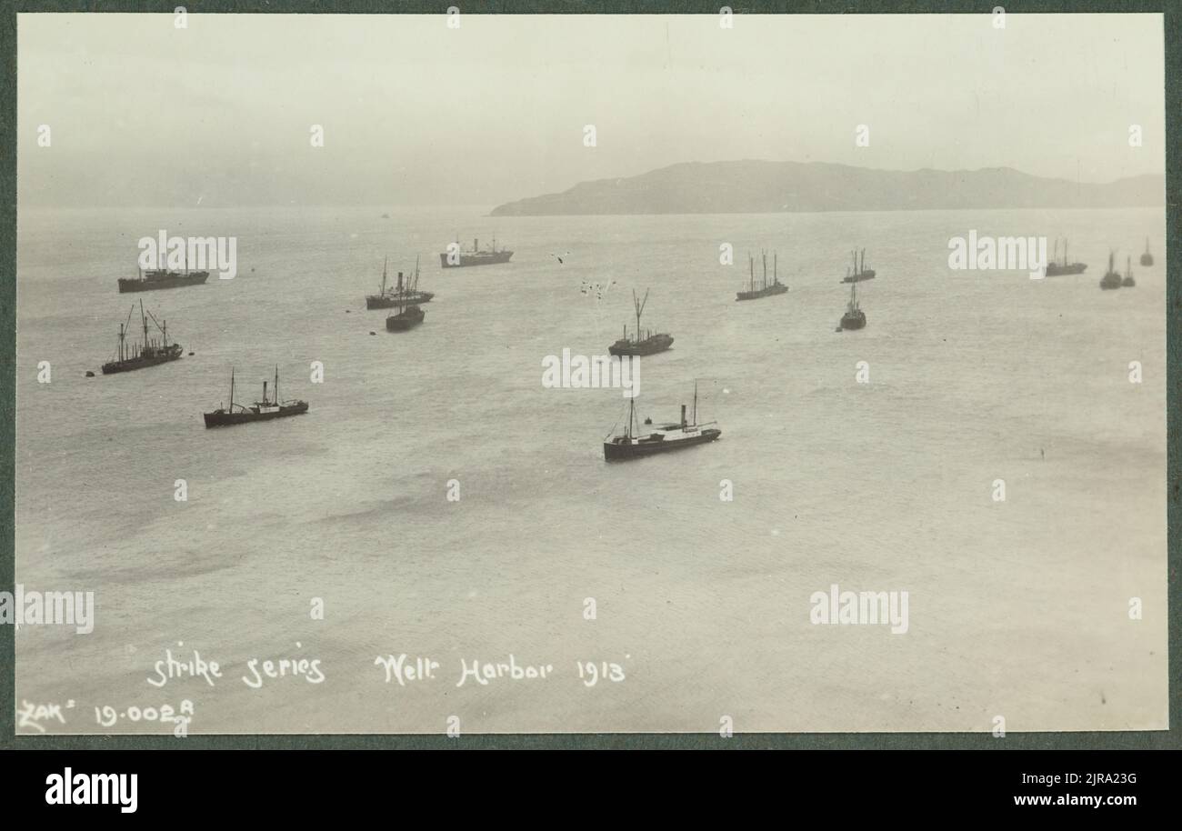 1913 waterfront strike hi-res stock photography and images - Alamy