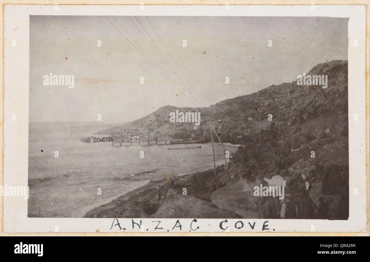 ANZAC Cove. From the album: Photograph album of Major J.M. Rose, 1st ...