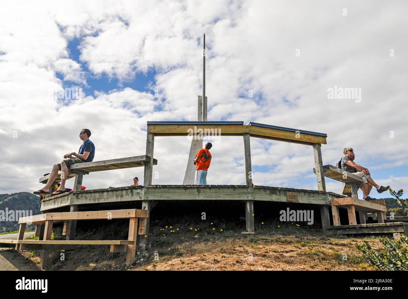 Centre of new zealand monument nelson hi-res stock photography and ...
