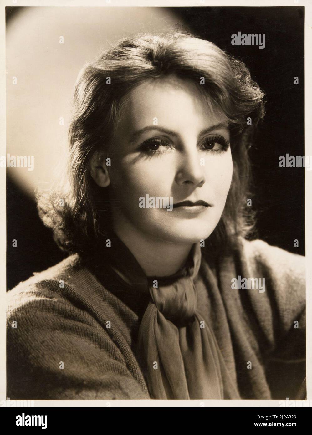 Greta Garbo (MGM, 1930s). Portrait Photo Stock Photo - Alamy