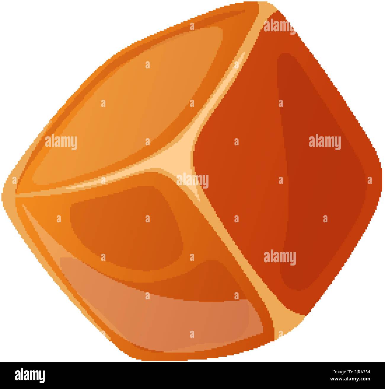caramel cube cartoon vector illustration Stock Vector Image & Art - Alamy