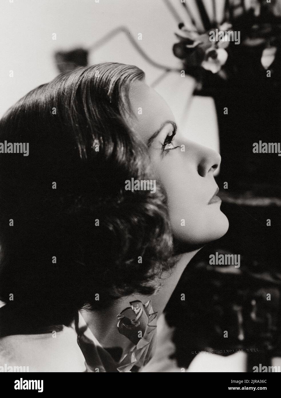 Greta Garbo by Clarence Sinclair Bull (MGM, 1930s). Portrait Still ...
