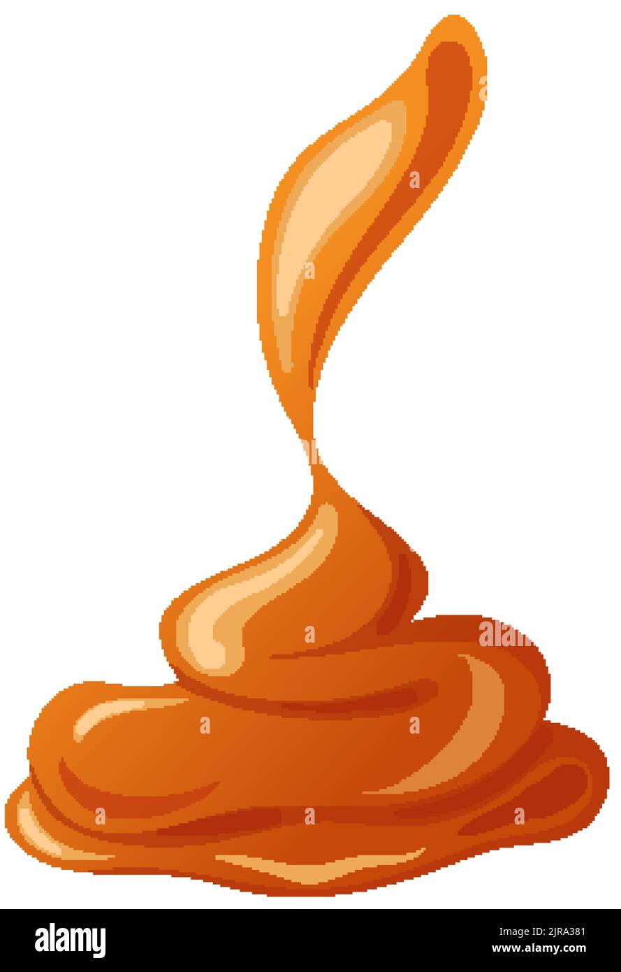 caramel cube cartoon vector illustration Stock Vector Image & Art - Alamy