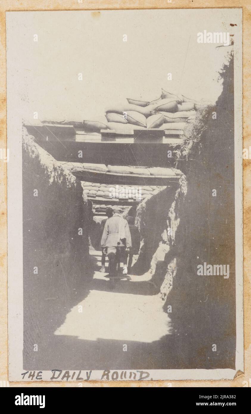 The daily round. From the album: Photograph album of Major J.M. Rose ...