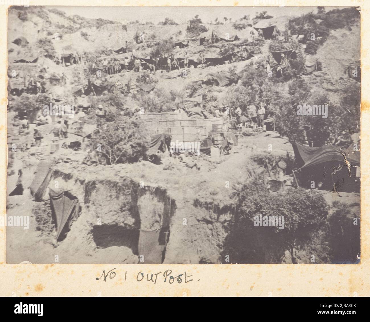 No.1 Outpost. From the album: Photograph album of Major J.M. Rose, 1st ...