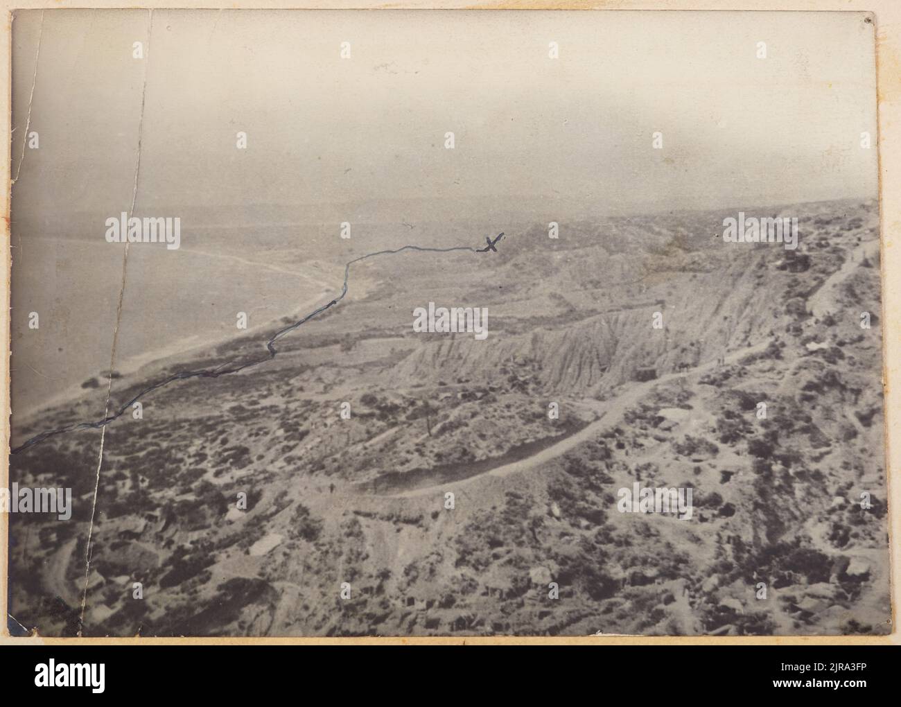 The route of the night march 7th and 8th August 1916 with the 4th ...