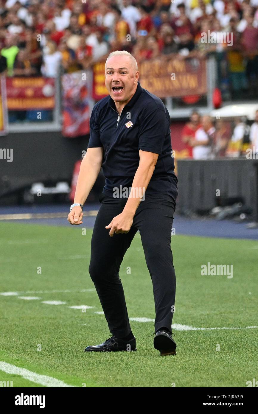 Massimiliano Alvini coach (US Cremonese) during the Italian Football ...