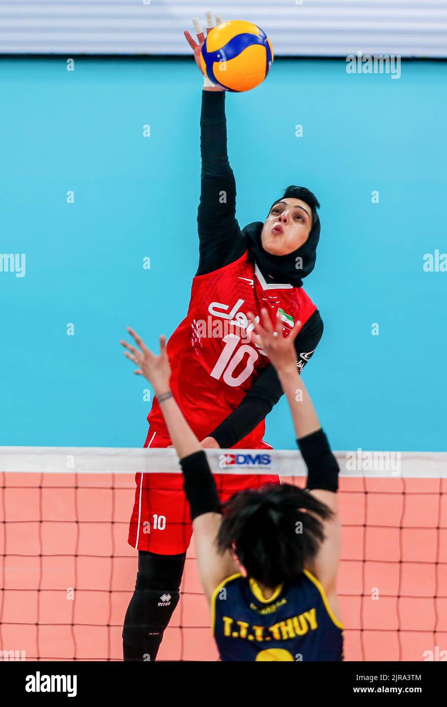 Pasig City, Philippines. 23rd Aug, 2022. Iran's Maedeh Borhani Esfahani ...