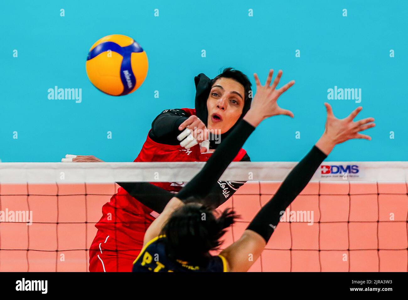 Pasig City, Philippines. 23rd Aug, 2022. Iran's Maedeh Borhani Esfahani ...