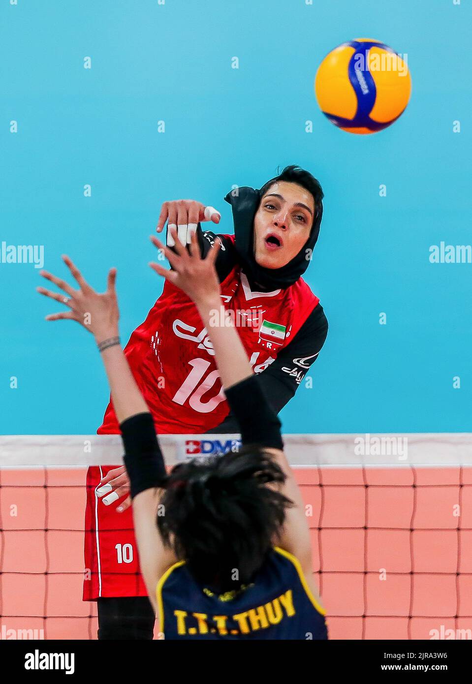 Pasig City, Philippines. 23rd Aug, 2022. Iran's Maedeh Borhani Esfahani ...