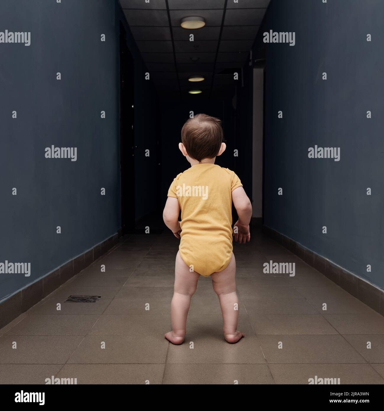Hospital corridor night child hi-res stock photography and images - Alamy