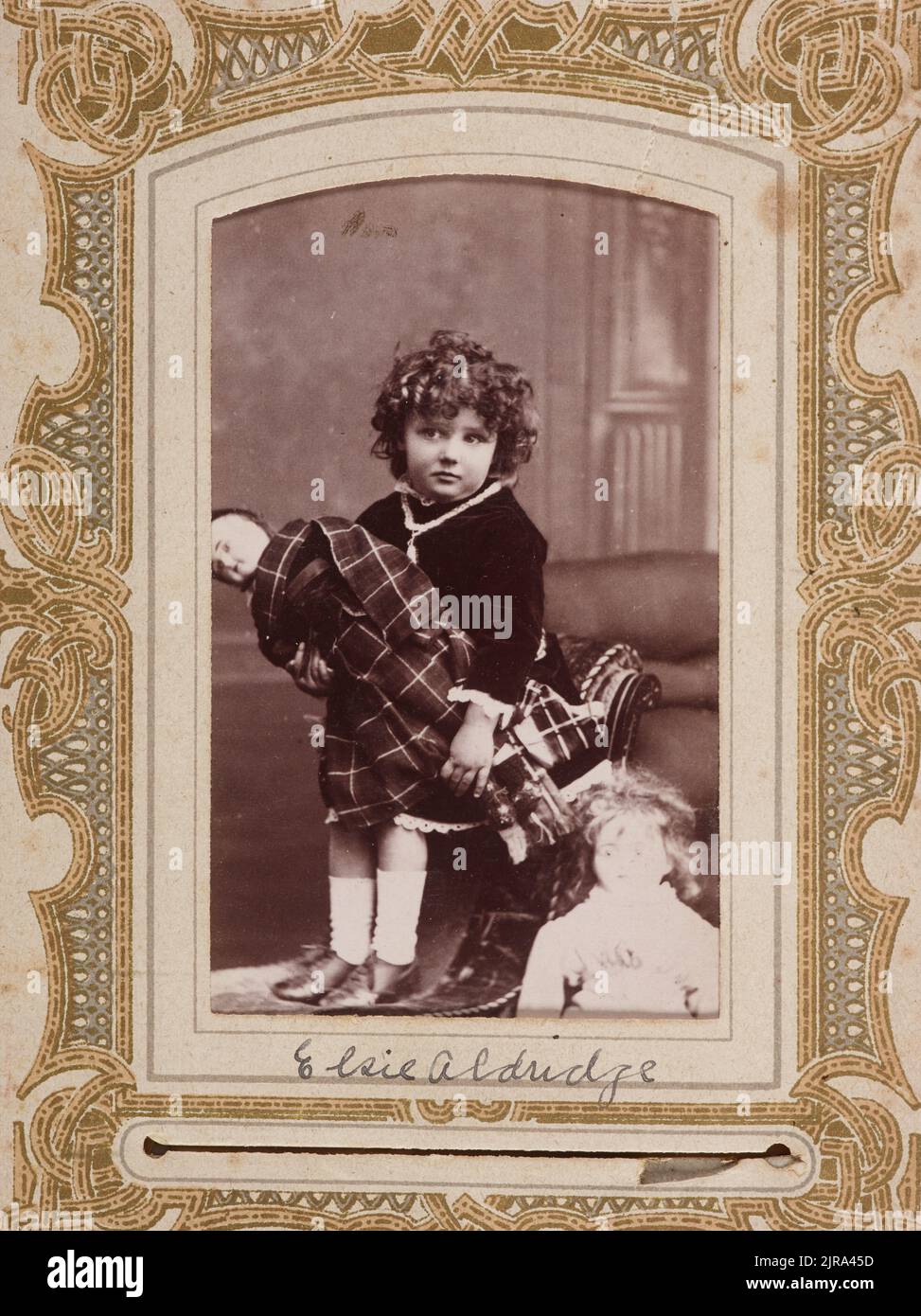 Elsie Aldridge. From the album: Guard Family Collection: Cartes de ...